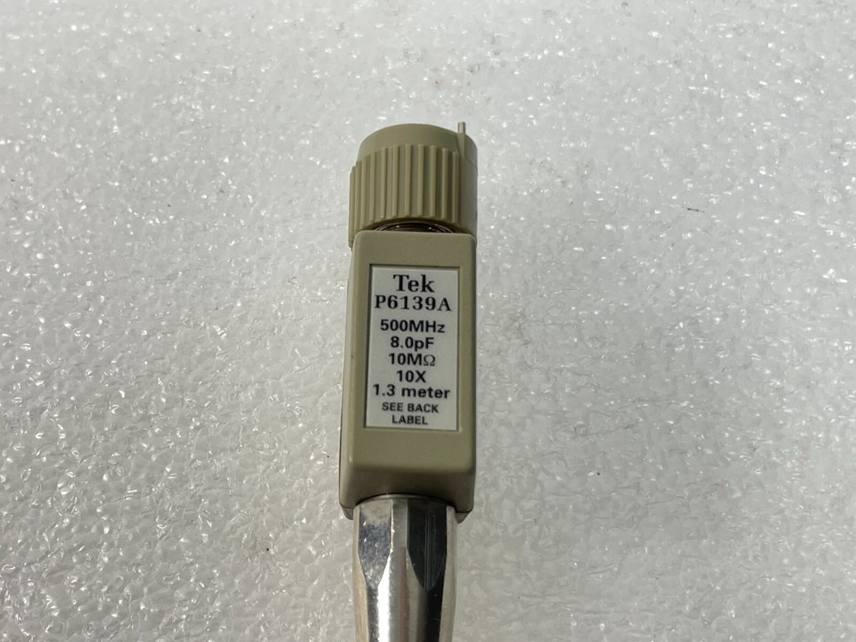 TEK P6139A Oscilloscope Probe 500Mhz 10x 8pF Made in the USA FREE ...