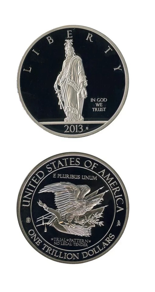 One Trillion-Dollar Trial Coin w/ COA | eBay