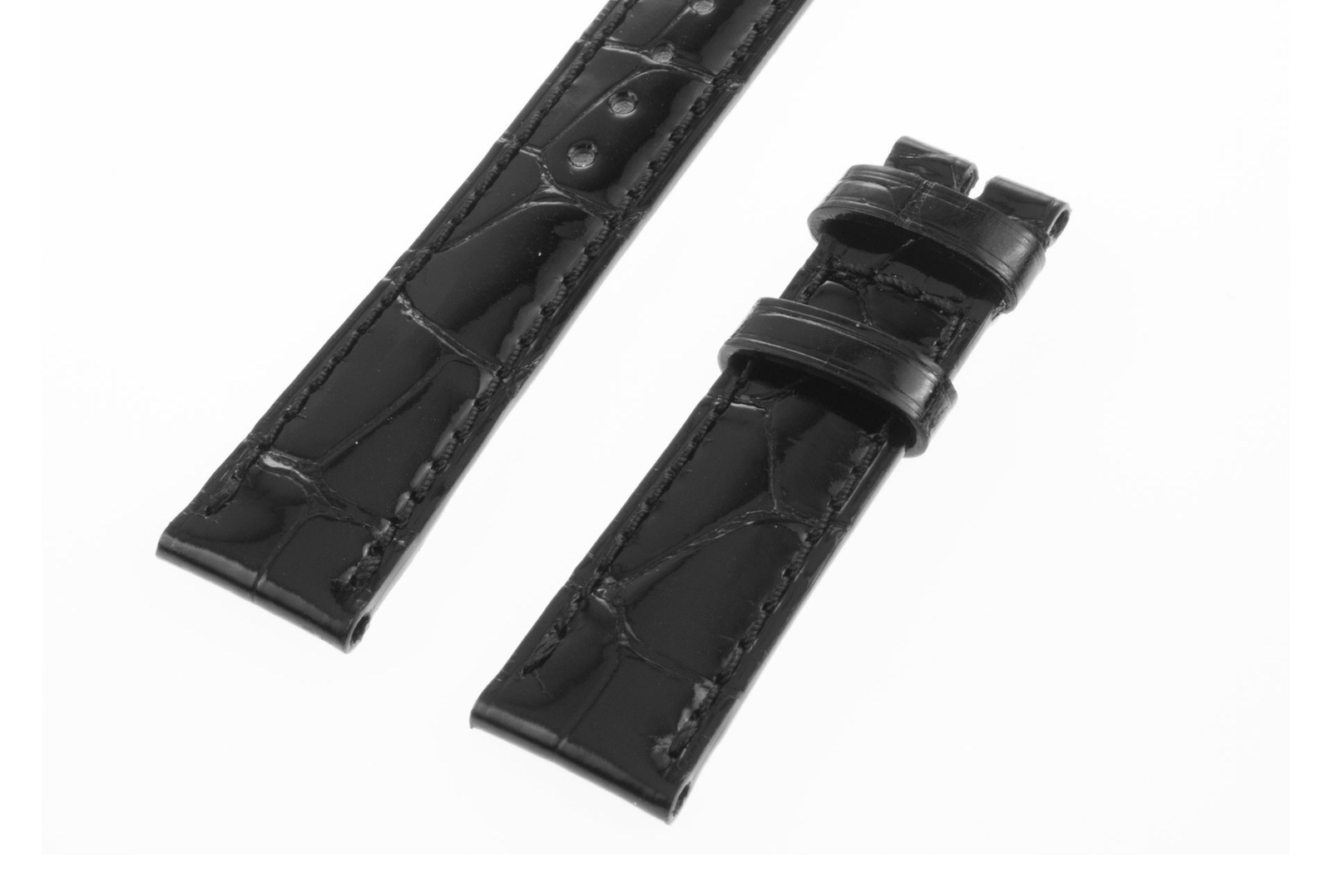 Chopard alligator black strap (16m x 14m) - Gem