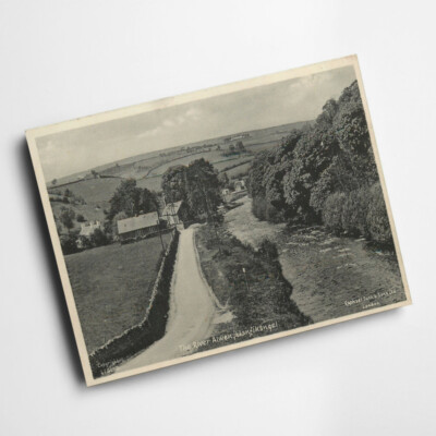A3 PRINT - Vintage Wales - The River Alwen, Llanfihangel | eBay