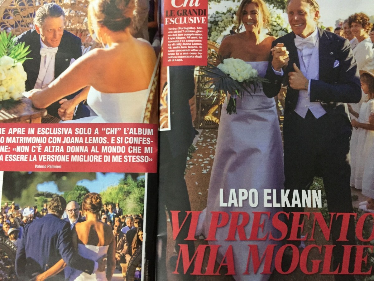 Lapo Elkann Wedding