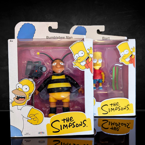 Bumblebee Man and Bart Simpson Combo Wave 4 Action Figure The Simpsons ...