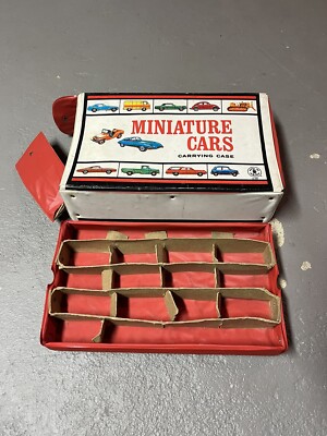 Mattel Vintage Toy Car Carry Case | eBay