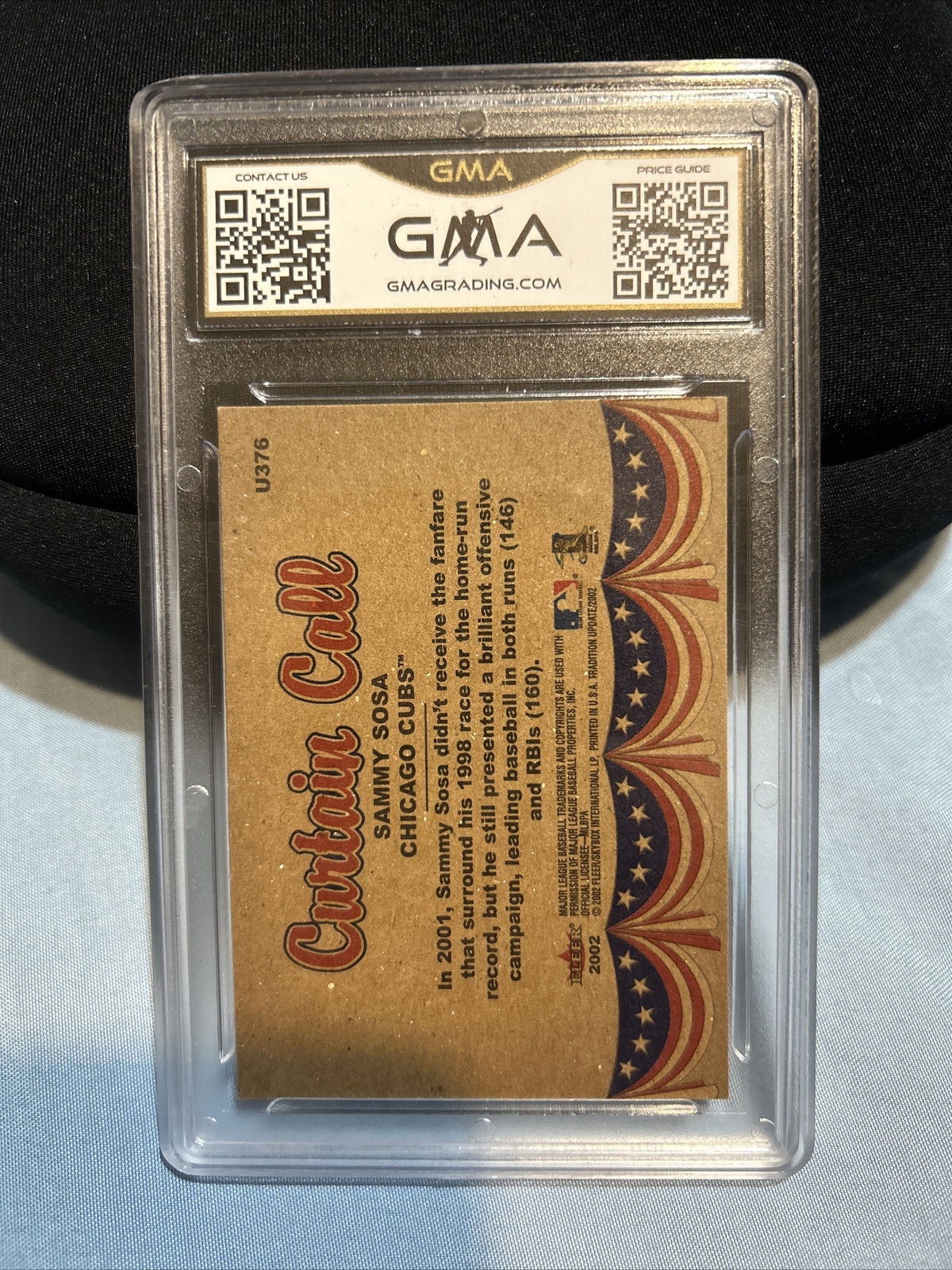 2002 Fleer Tradition Update - Curtain Call Sammy Sosa #U376 for sale ...