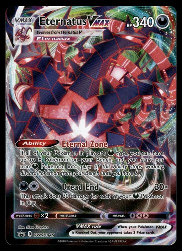Eternatus VMAX NM SWSH045 SWSH: Sword & Shield Promo Cards Pokemon Card ...