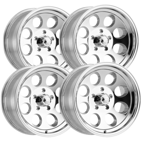 (Set of 4) Ion 171 15x8 5x4.75" -27mm Polished Wheels Rims 15" Inch | eBay