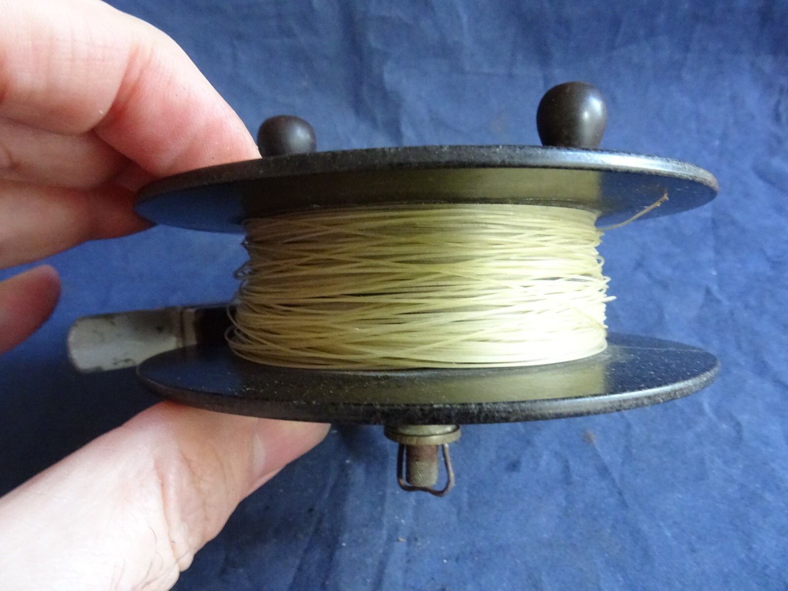 A VINTAGE POWNELL 5" SCARBOROUGH PATTERN SLATER LATCH CENTREPIN REEL | eBay