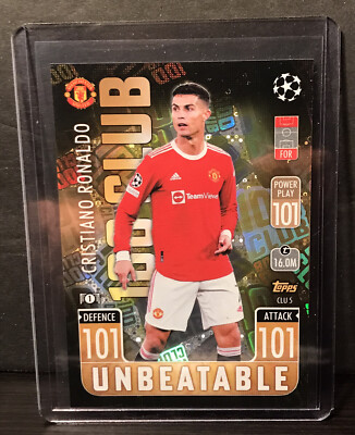 TOPPS MATCH ATTAX RONALDO 100 CLUB UNBEATABLE 2021 LOOK!!!! | eBay UK