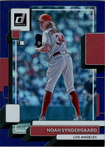 2022 Donruss Holo Purple #205 Noah Syndergaard - BB | eBay