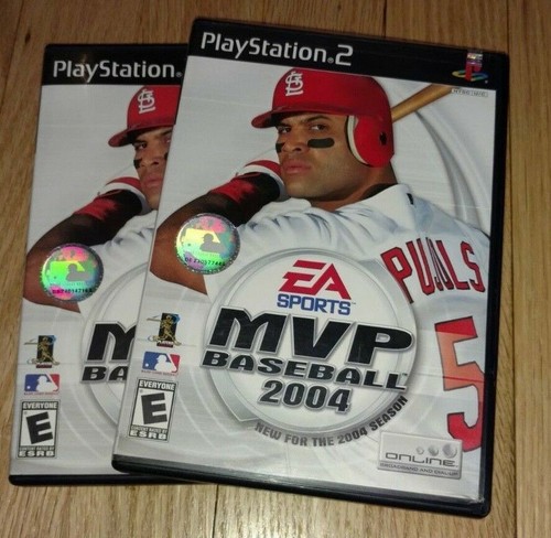 EA SPORTS MVP BASEBALL 2004 - PS2 - COMPLETE WITH MANUAL - FREE S/H ...