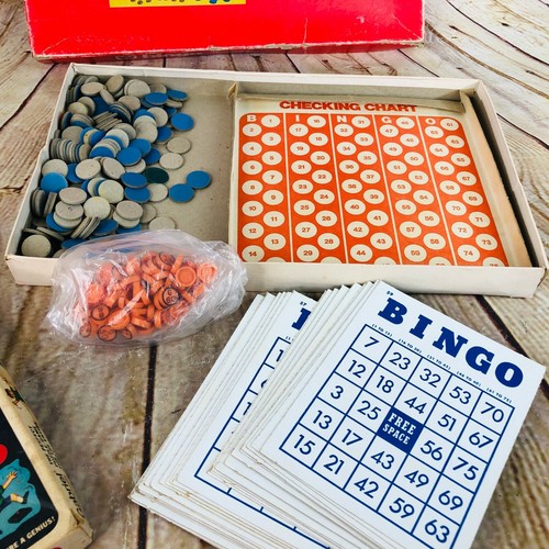 Vtg bingo 70's & Hi-Q 1975 games family games child kid fun | eBay