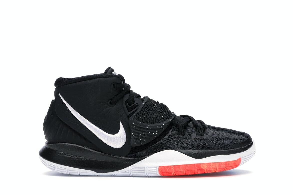 Size 4 (GS) - Nike Kyrie 6 Mid Jet Black for sale online | eBay