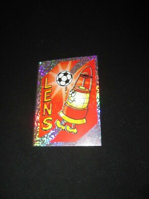 RC LENS ECUSSON BADGE image sticker N° 8 PANINI SUPERFOOT 1997-1998 | eBay