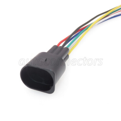For VW Audi Bosch Oxygen Sensor Ignition Connector Male Plug Pigtail ...