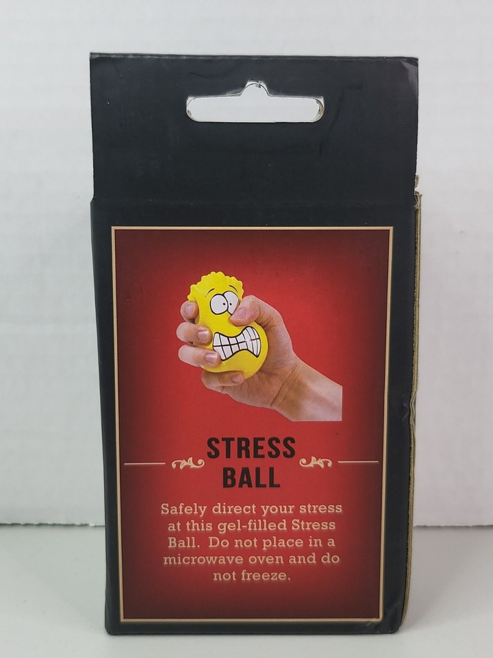 Samsonico Crazy Face Stress Ball Yellow New | eBay