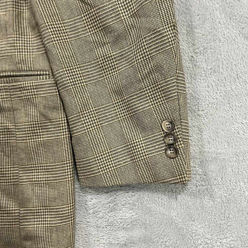 Vito Rufolo Giovanni Tonella Blazer Mens 44L Silk Wool Made In Italy ...