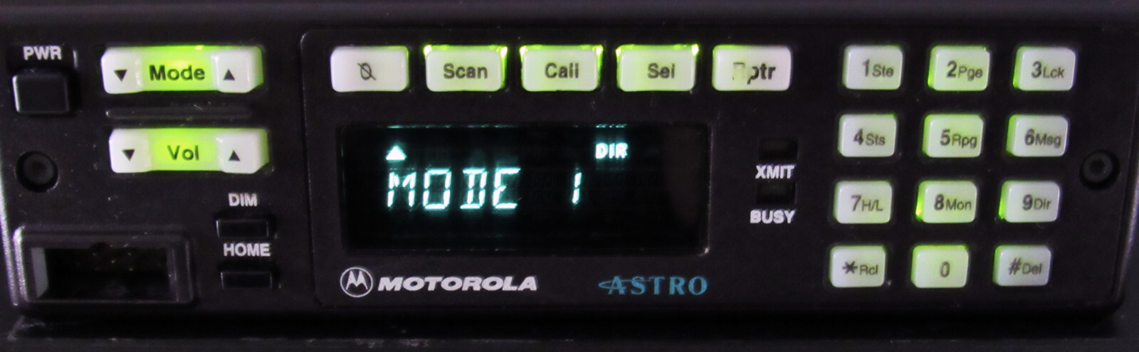 Motorola ASTRO Spectra 800 Dash Mount with Dual Government-Level ...