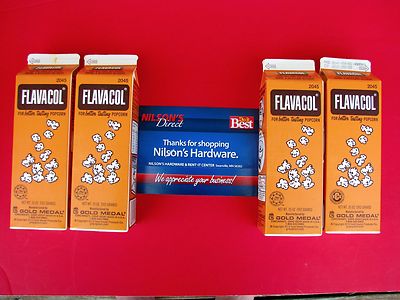 (4)- Flavacol Seasoning Popcorn Pop Corn Salt Ingredient Yellow Color ...