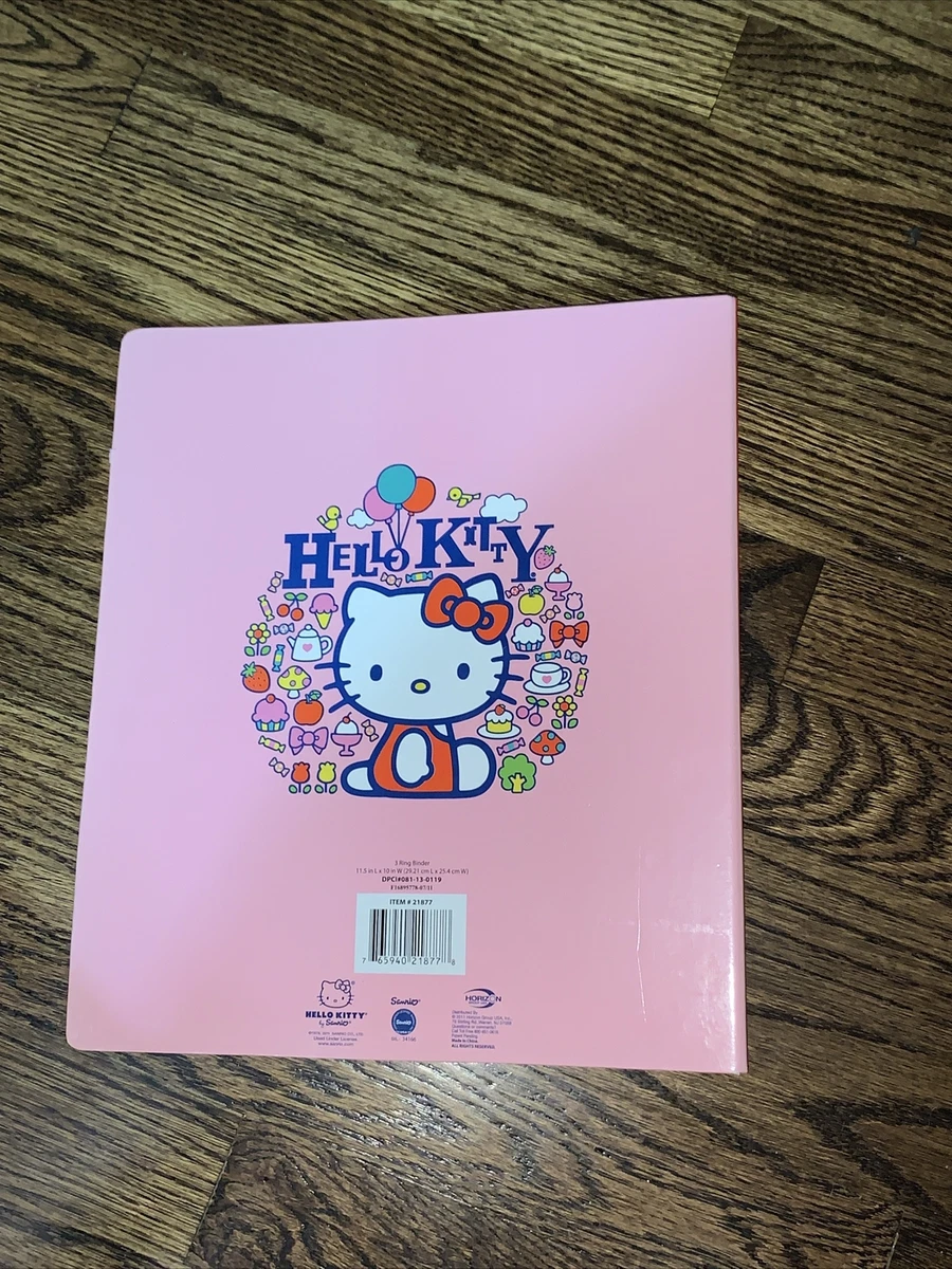 Hello Kitty School Binder