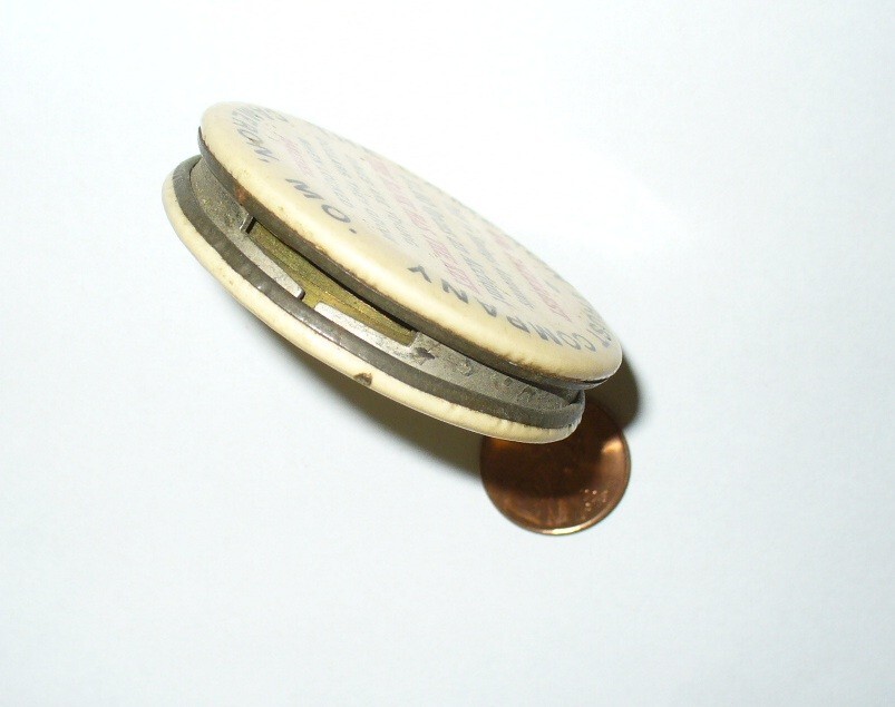 CELLULOID COIN BANK CAMERON TRUST DIME MISSOURI PARISIAN NOVELTY ...