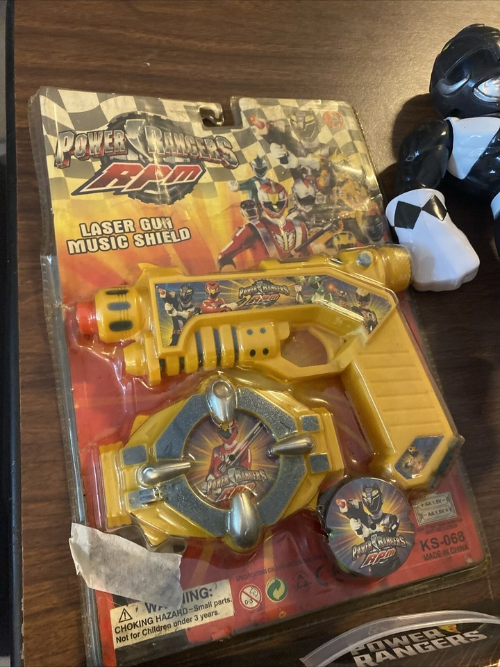 Bandai Mighty Morphin Power Rangers, Rpm, Overdrive, Action Toy HUGE ...