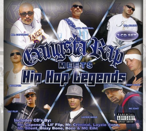 Various Artists - Gangsta Rap Meets Hip-Hop Legends [New CD] Explicit ...