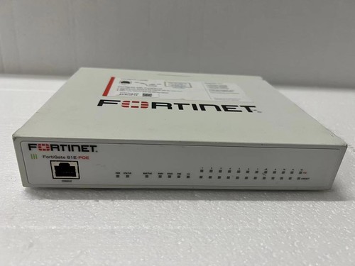 Fortinet Fortigate FG-81E-PoE Network Security Firewall “No Power ...