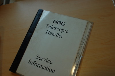 CASE 689G TELESCOPIC HANDLER LIFT Electrical Hydraulic Schematic Wiring ...