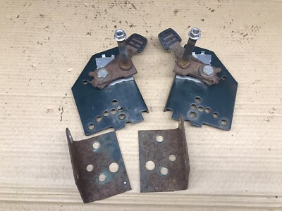 rear wheel Brackets craftsman lawnmower model # 917.377211 | eBay