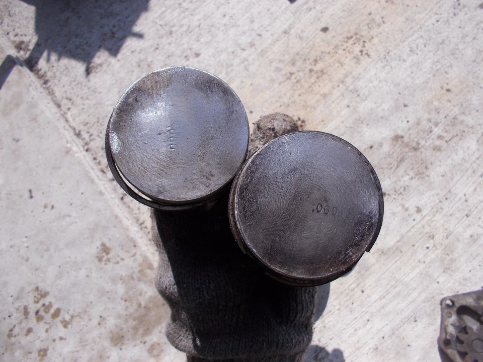 Allis Chalmers G Tractor AC AC engine motor piston pistons rod rods ...