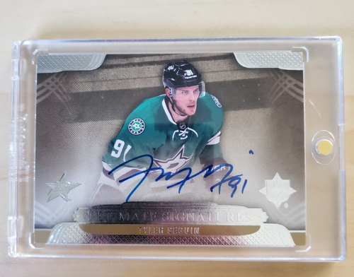 2013-14 UD Ultimate Collection Tyler Seguin Ultimate Signatures #US-TS ...