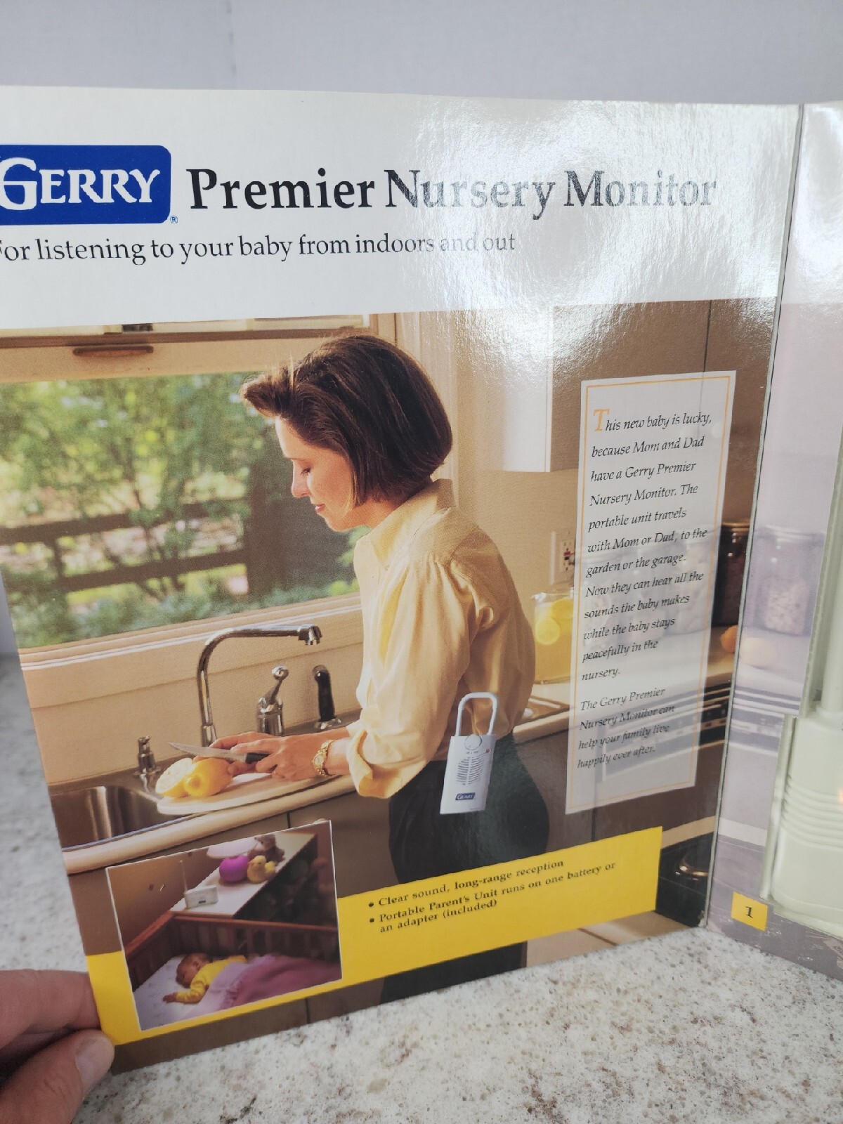 Gerry Premier Nursery Monitor Model 603 in White for sale online | eBay