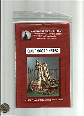 A Prairie Wildflower BOM QUILTING PATTERN Patchwork Moon Designs. (2001 ...