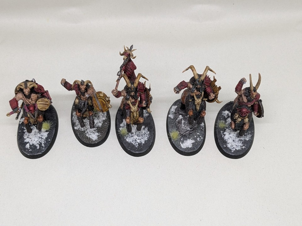 Warhammer TOW Beastman Brayherds Centigor Herd | eBay