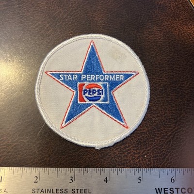 Vintage Pepsi-Cola Pepsi Patch Star Performer | eBay