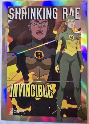 Invincible - #179 SHRINKING RAE INVICIBLE HOLO POP ART Keepsake | eBay