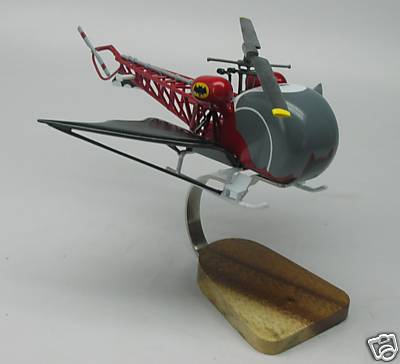 Batman Movie Batcopter Helicopter Mahogany Kiln Dry Wood Model Large ...