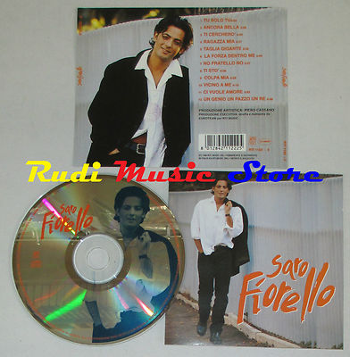 CD SARO FIORELLO 1996 italy RTI MUSIC 1122 -2 mc lp dvd vhs (CI4) 5* | eBay