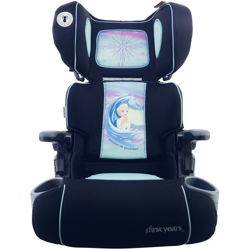 FROZEN Disney Elsa Folding Booster Car Seat Cup Holders Impact Safe ...