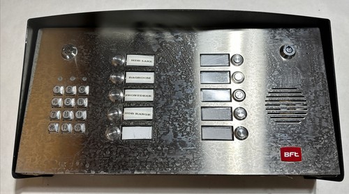 BFT-CELLBOX-KP Access Control Intercom Locked No Key Dial pad 8 Presets ...
