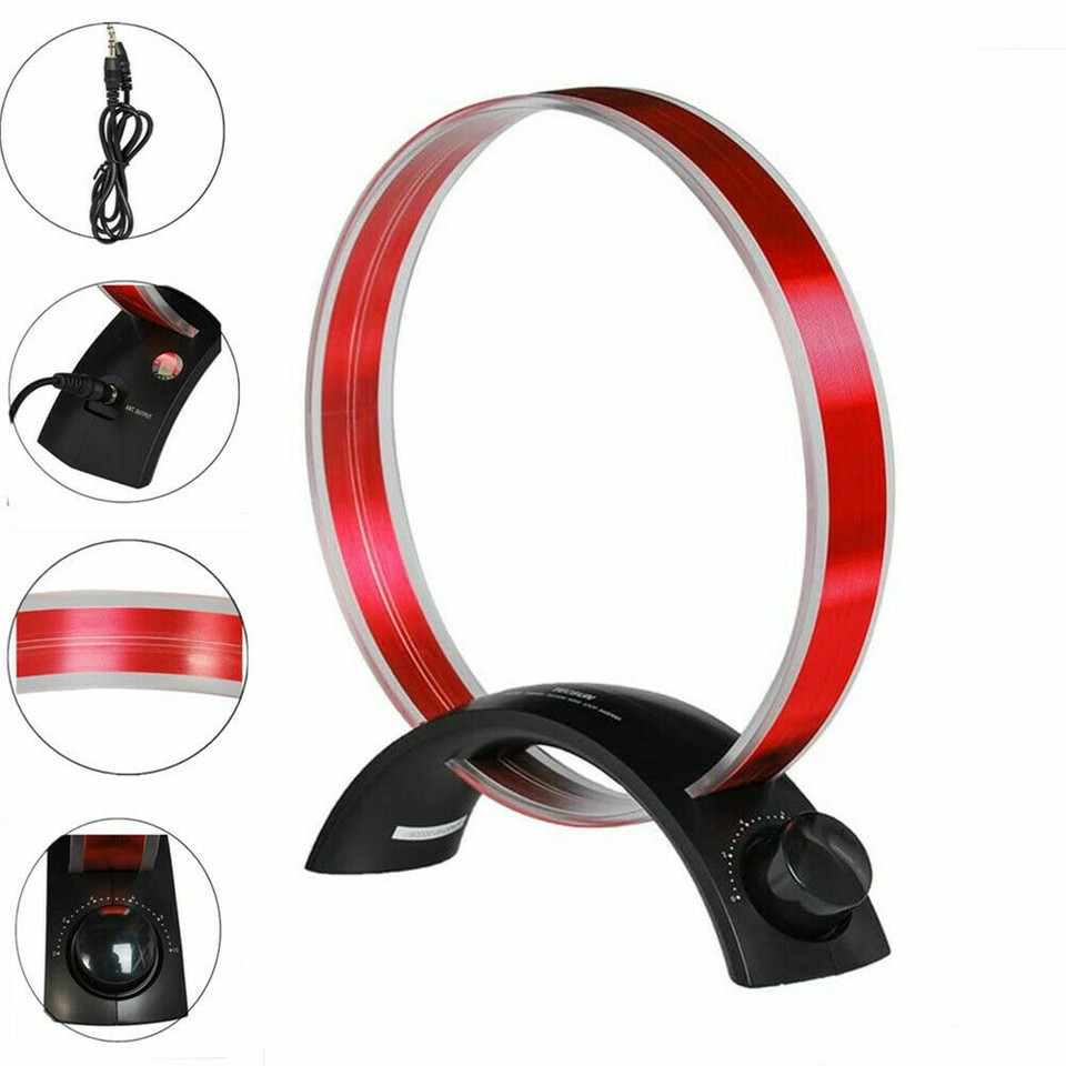 Tecsun AN-200 AM/MW Rotatable Tuneable Loop Gain Radio Antenna No ...