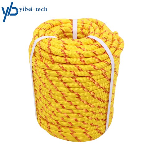 Double Braided Arborist Rigging Rope (1/2 in x 200 ft) Strong Polyester ...