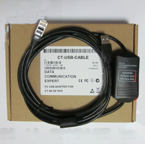 1PC For CT-USB-CABLE Inverter CT SP debugging download cable 3M CT-USB ...