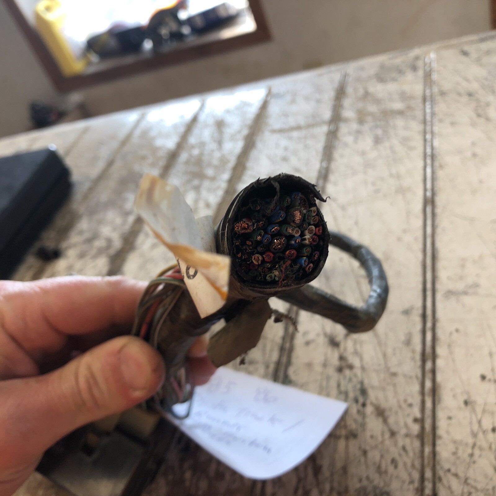 1985-1986 Toyota Truck / 4Runner 22R 22RE Ignition Switch Wiring ...