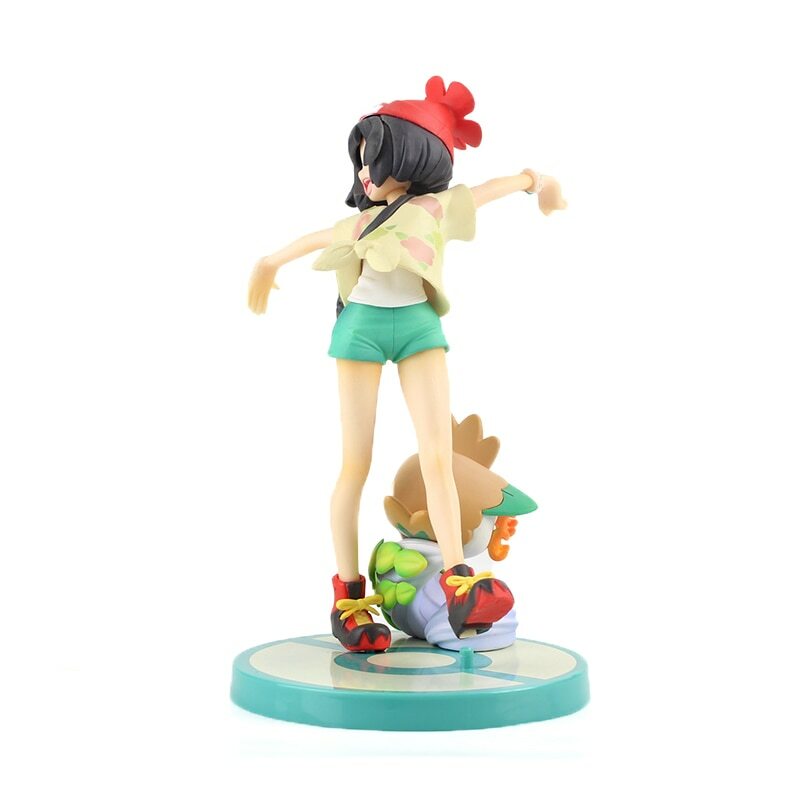 Selene (Mizuki) and Rowlet Pokemon Trainer Collectible Statue Figure ...