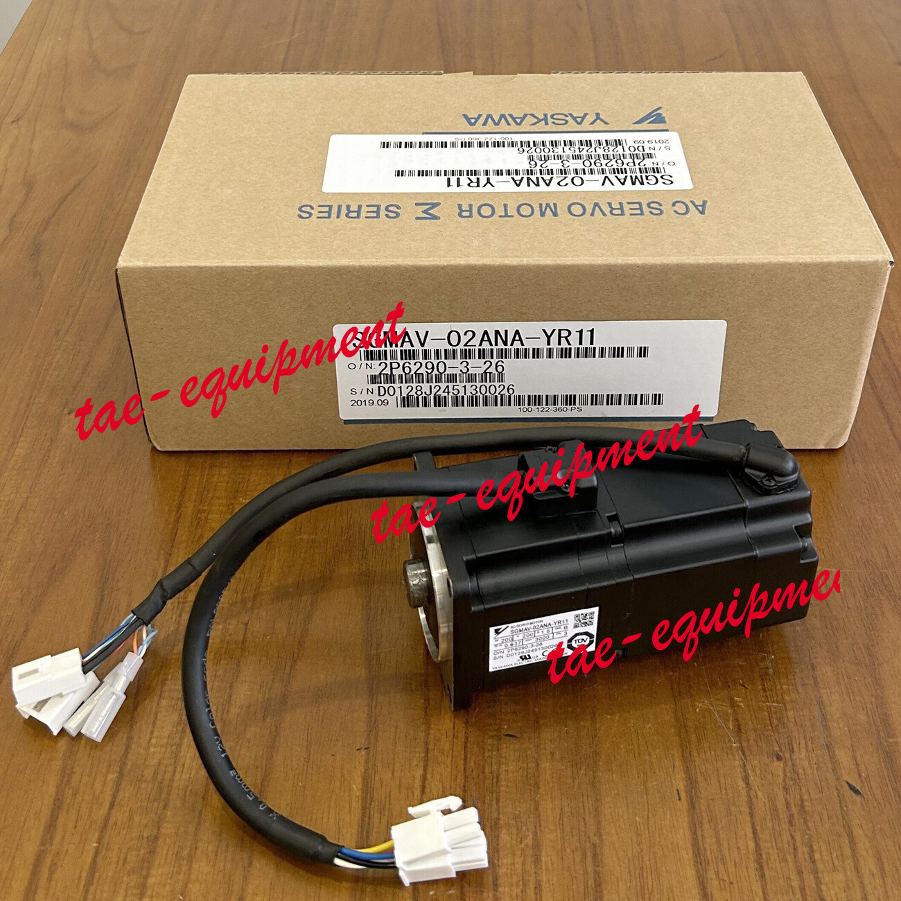 NewGenuine YASKAWA SGMAV-02ANA-YR11 200W 200V 1.5A 0.637N.m 3000rpm ...