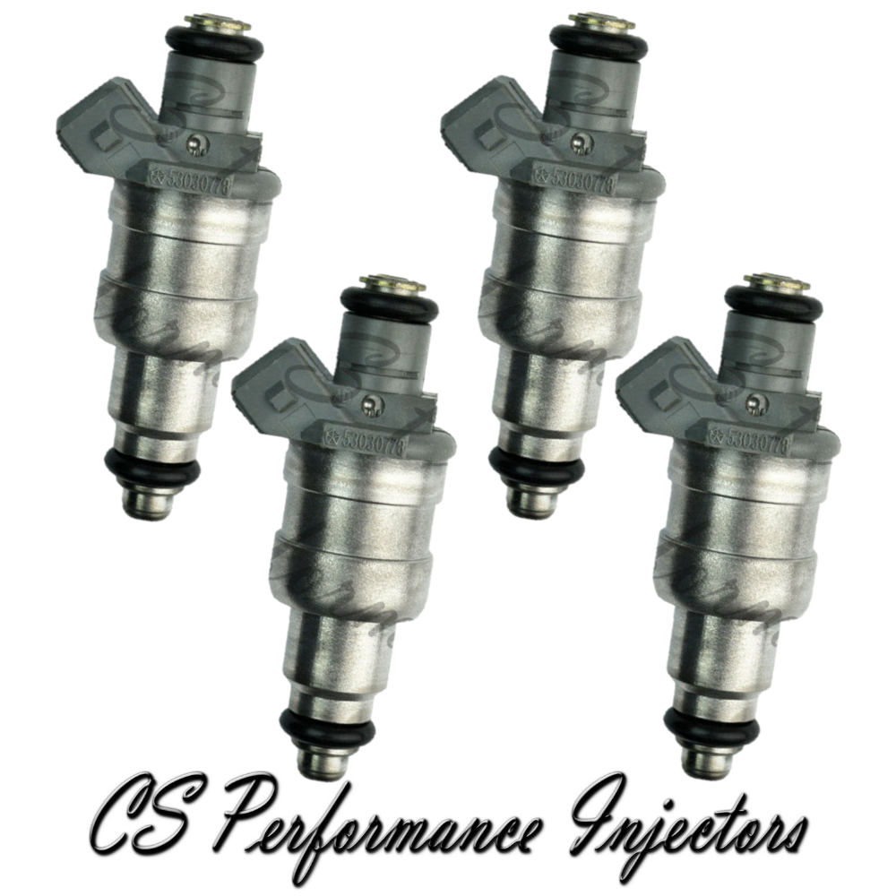 OEM Siemens 53030778 Fuel Injectors (4) Set For 96-02 Dodge Dakota 2.5L ...