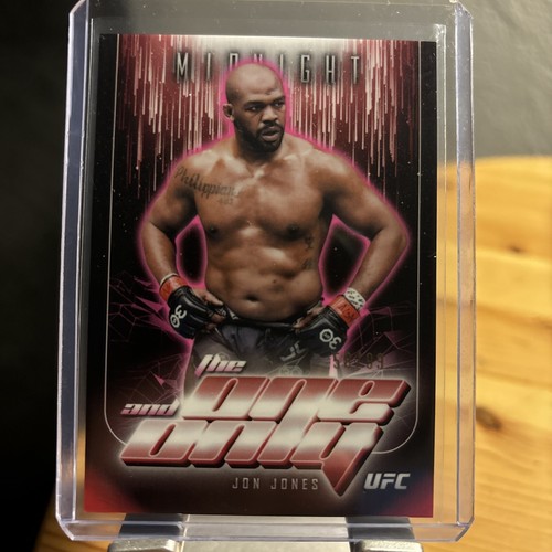 2024 Topps Midnight UFC - The One and Only Jon Jones /99 Twilight ...