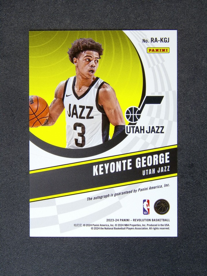 2023-24 Panini Revolution Keyonte George RC Rookie Auto | eBay