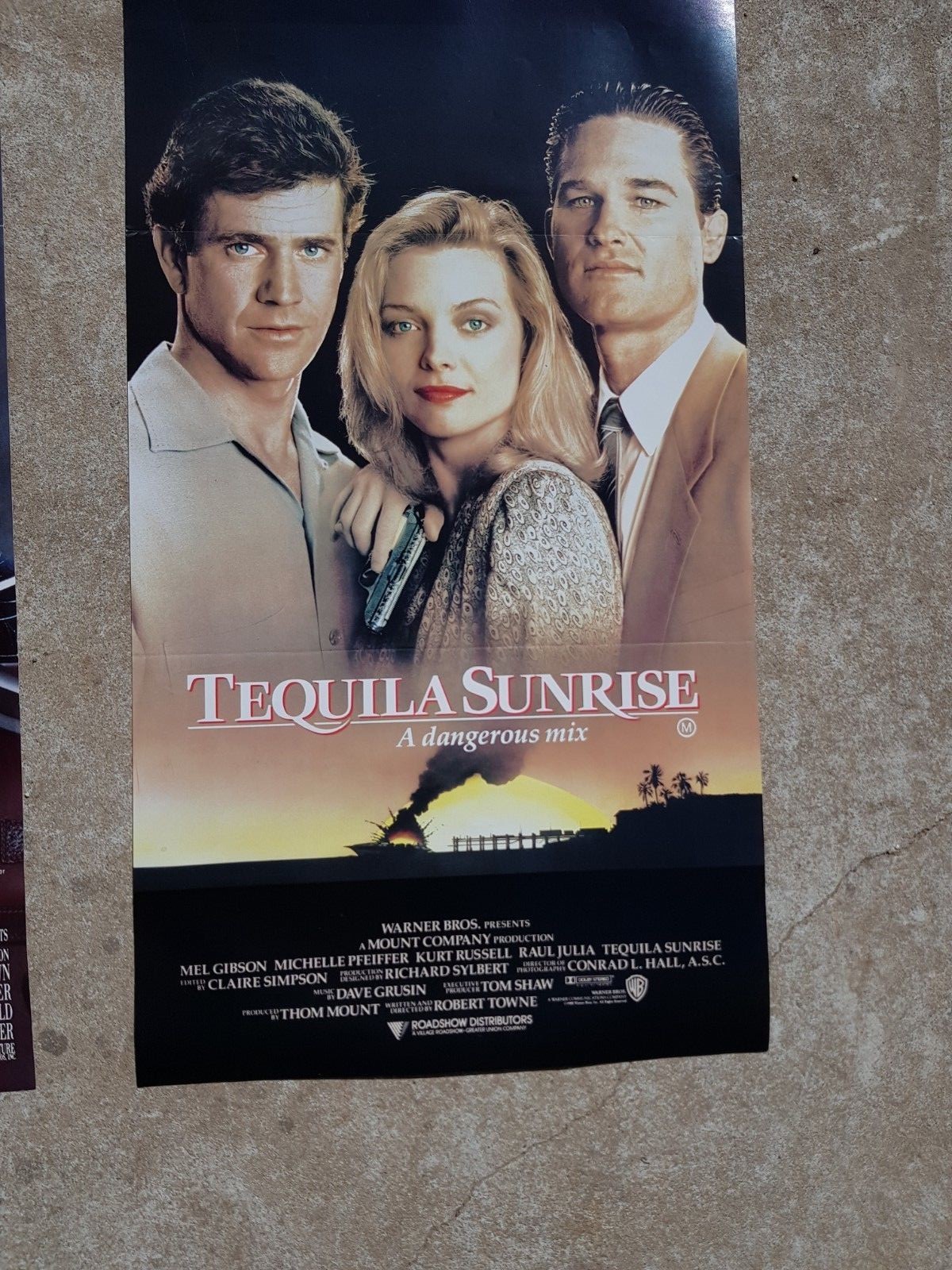 Tequila Sunrise Movie Poster